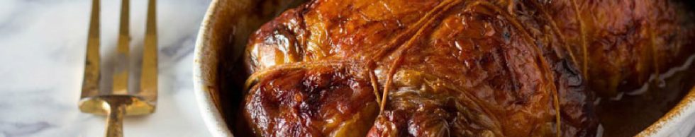 Anatra ripiena al forno - Grana Padano